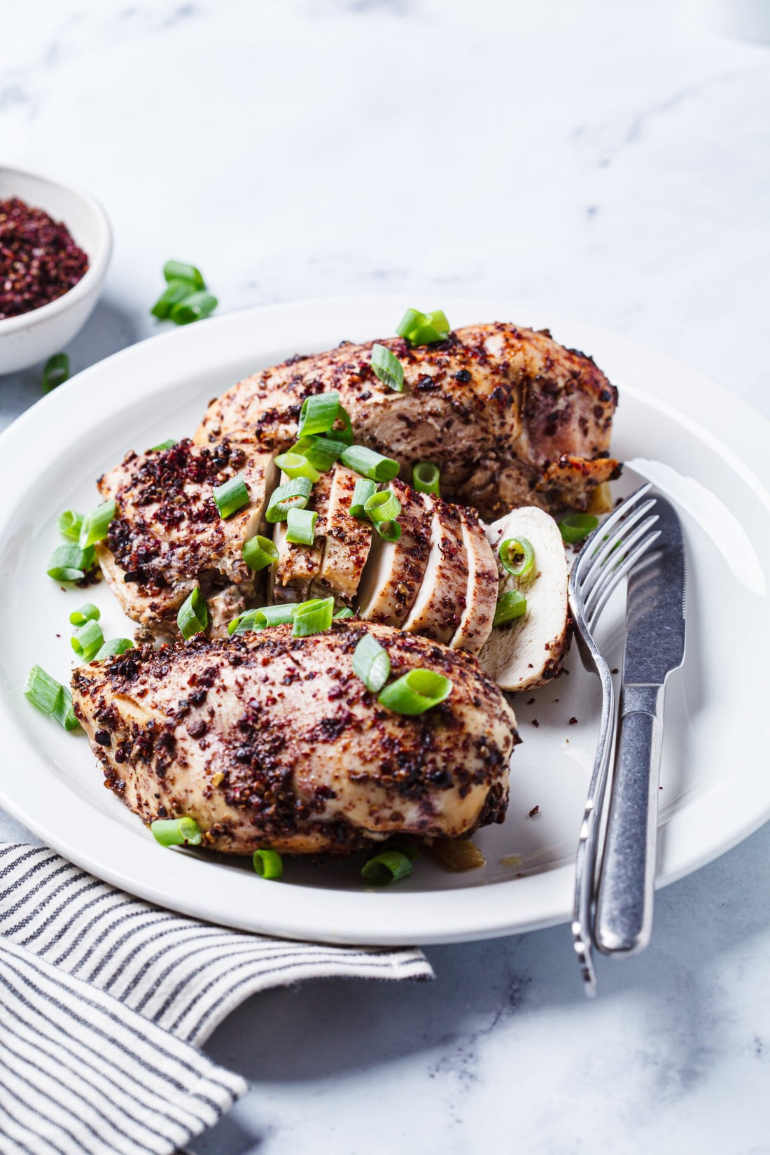 Peppercorn Trio Seasoned Chicken – The Spice Guy