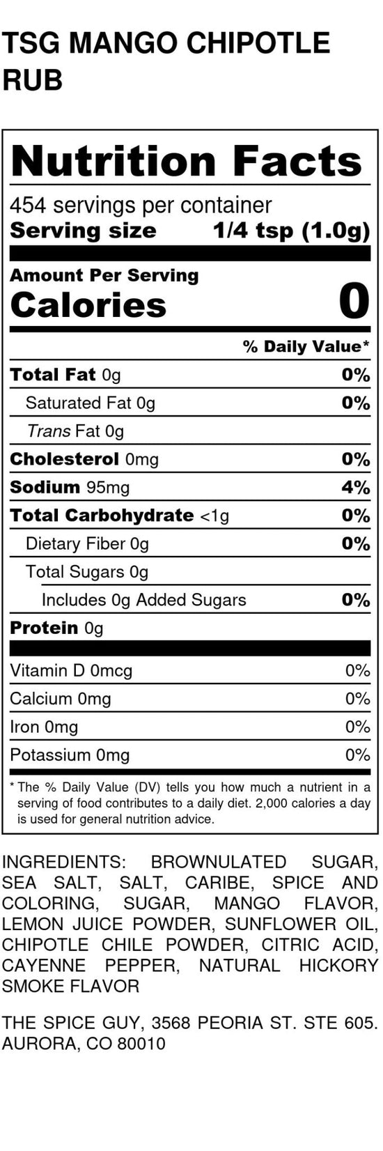 Mango Chipotle Rub – The Spice Guy